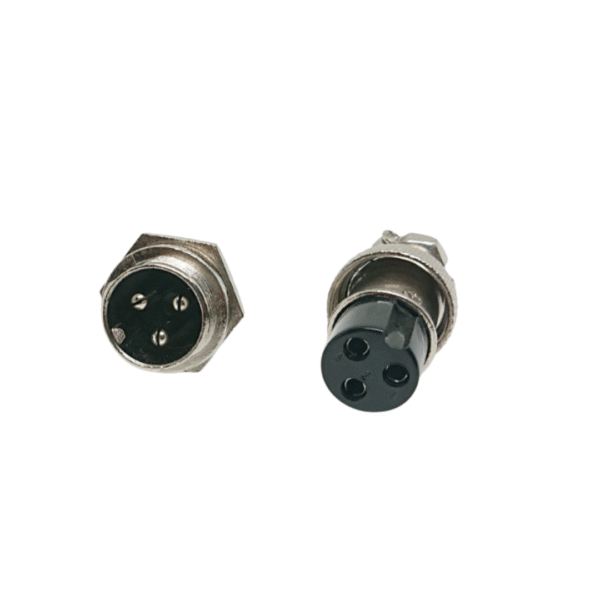 GX16 3 Pin Circular Aviation Socket Connector Plug Male Female ...